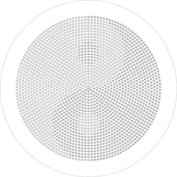 Round Cut - Shuo Shu exhibition artwork — White Rabbit Gallery