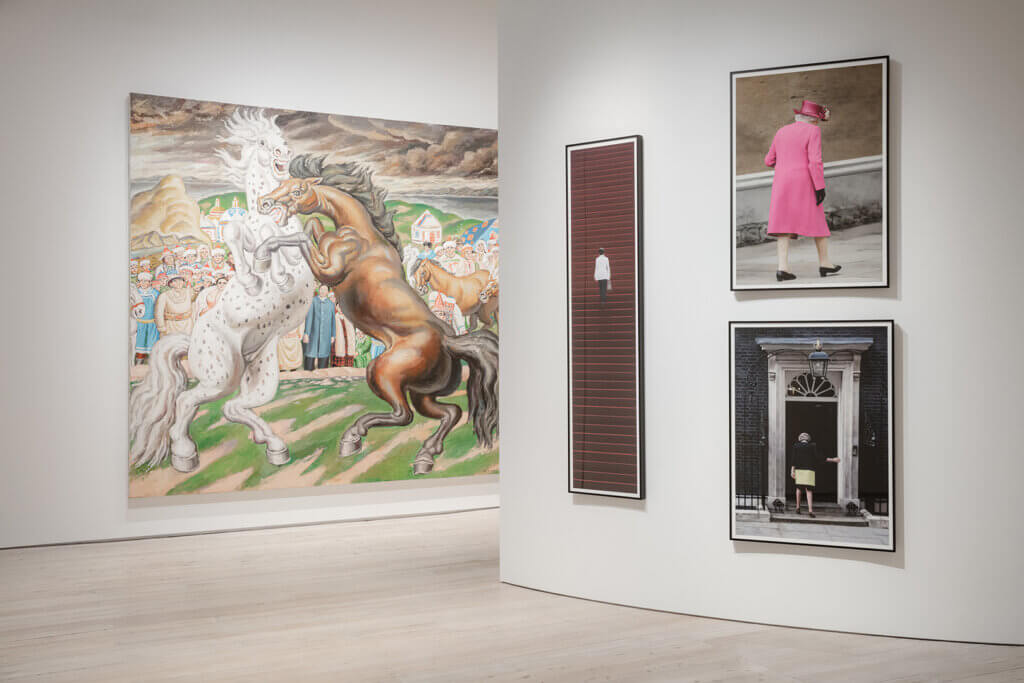 White rabbit Gallery, I am the people exhibition, installation shot ...