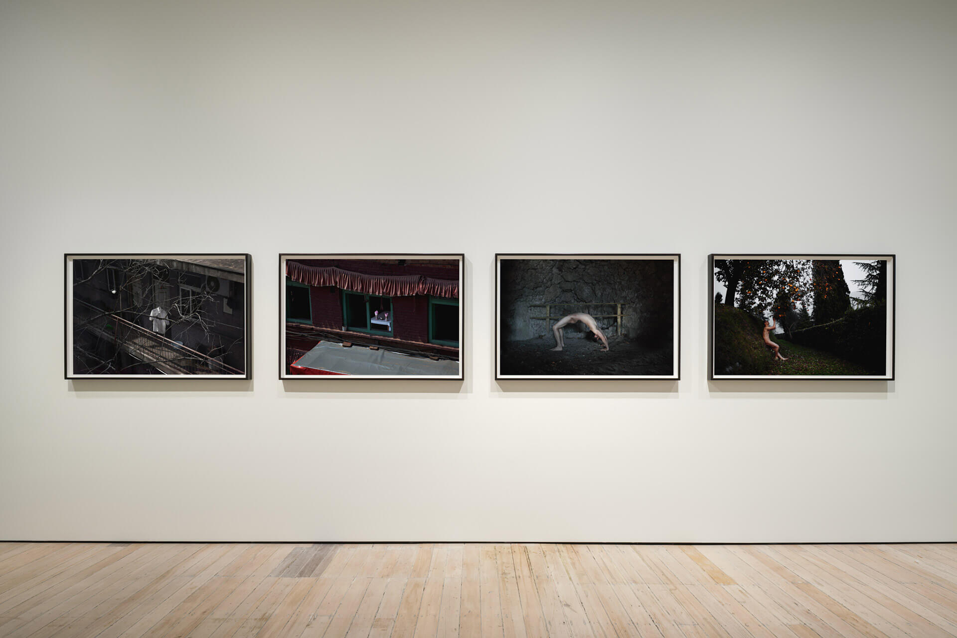 Shen-Wei Hanging Shirt photography installation White Rabbit Gallery ...