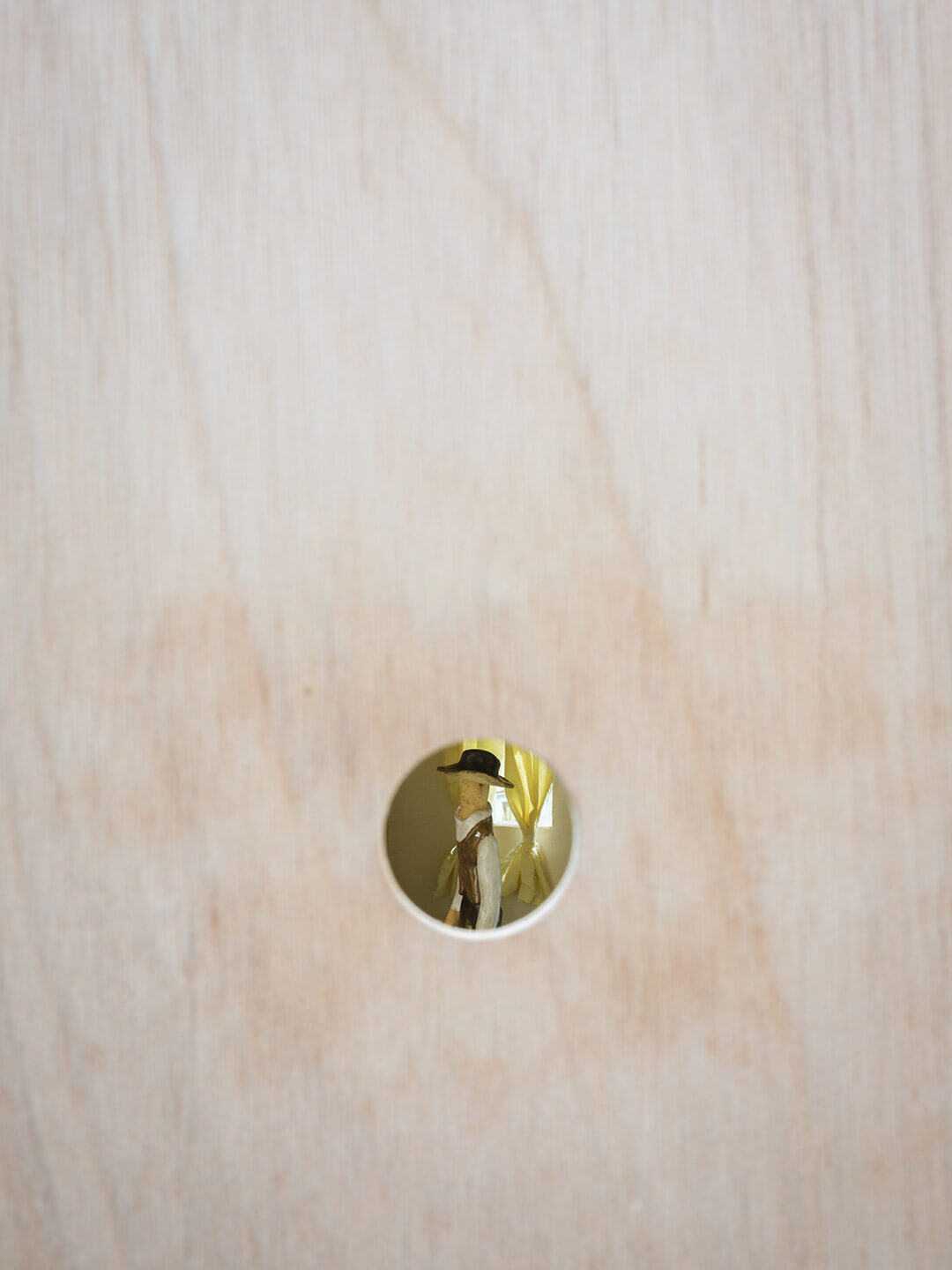 Shih-Yung-Chun Private Hotel 03 peephole installation White Rabbit Gallery interactive art ...
